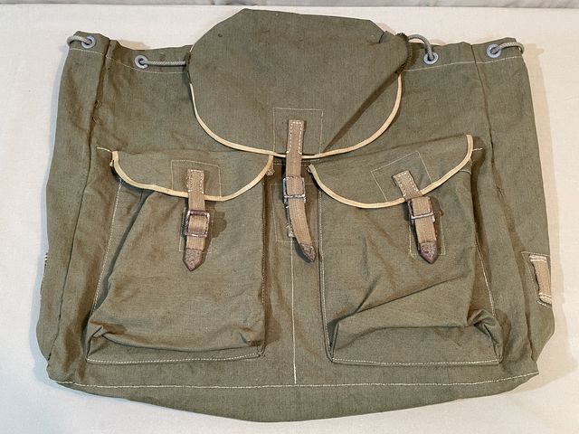 Bunker Militaria: Original WWII German Tropical (DAK) Rucksack