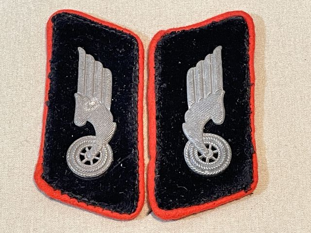 Bunker Militaria: Original Nazi Era German Reichsbahn (Railway) Collar ...