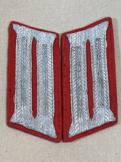 Bunker Militaria: Original WWII German ARTILLERY EM/NCO Collar Tabs for ...