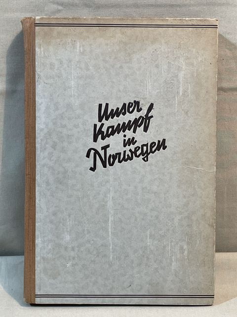 Bunker Militaria: Original WWII German Our Fight in Norway Book, Unser ...