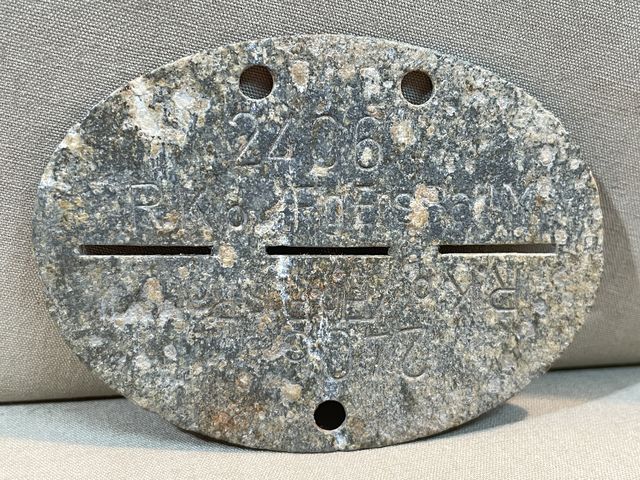 Bunker Militaria: Original WWII German ID Tag (Erkennungsmarke), R.Kp ...