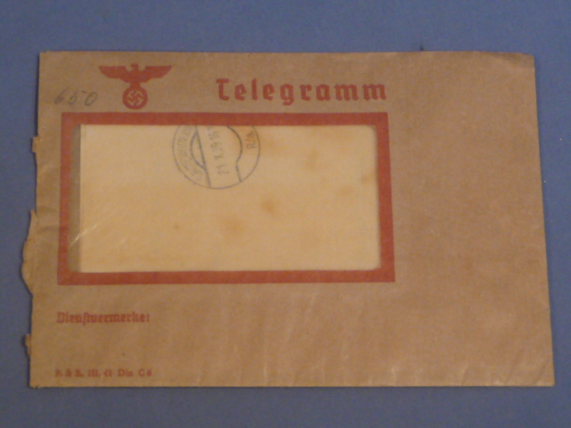 Bunker Militaria: Letters & Stamps