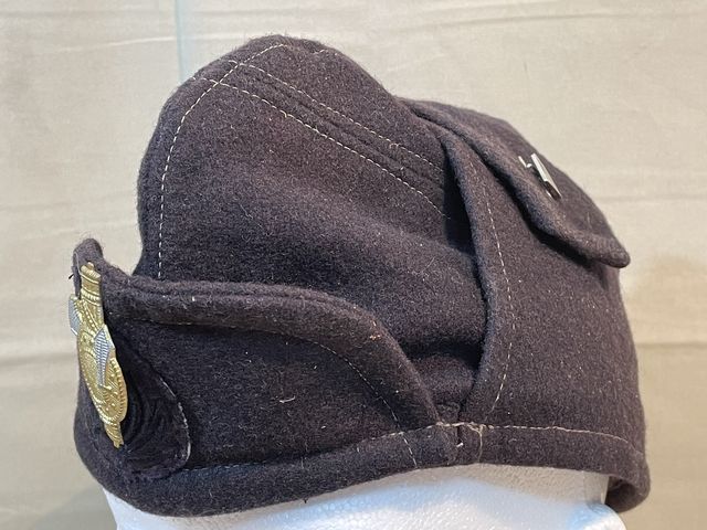 Bunker Militaria: Original Italian Fascist Overseas Cap with Insignia