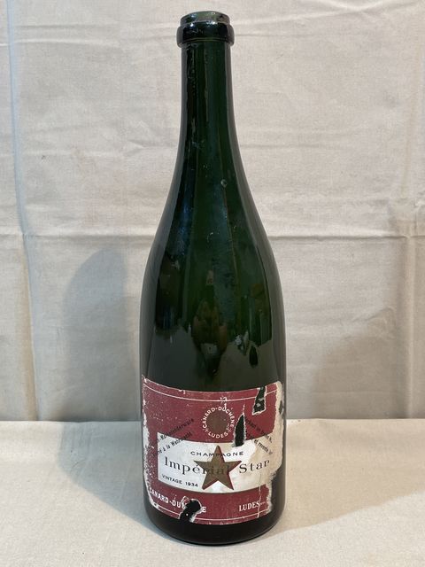 Bunker Militaria: Original WWII German Champagne Bottle (1934 ...
