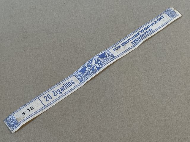 Bunker Militaria: Original WWII German Armed Forces (Wehrmacht) Tax ...