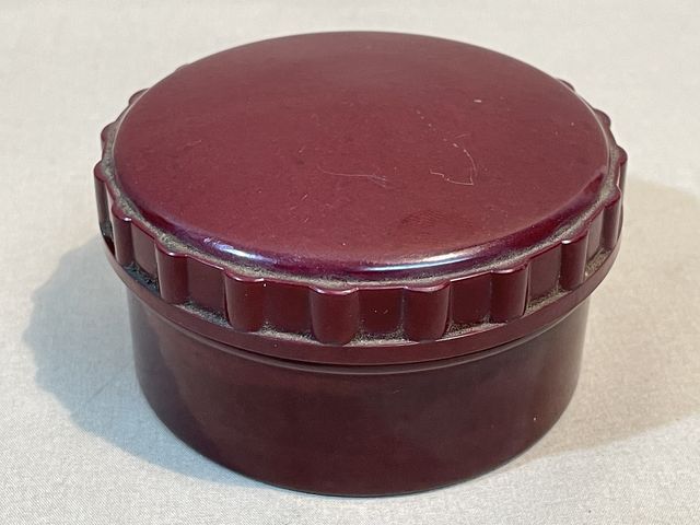 Bunker Militaria: Original WWII German Non-Military Butter Dish, Red ...