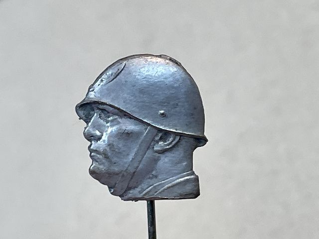 Bunker Militaria: Original Fascist Italy Mussolini Stick Pin
