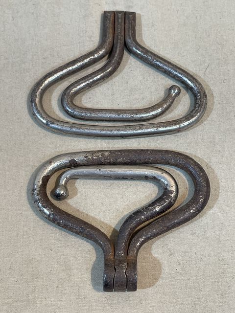 Bunker Militaria: Original WWII Era German Folding Boot Pull-Ons, Pair