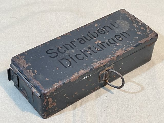 Bunker Militaria: Original WWII German Metal Box for Screws and Seals ...