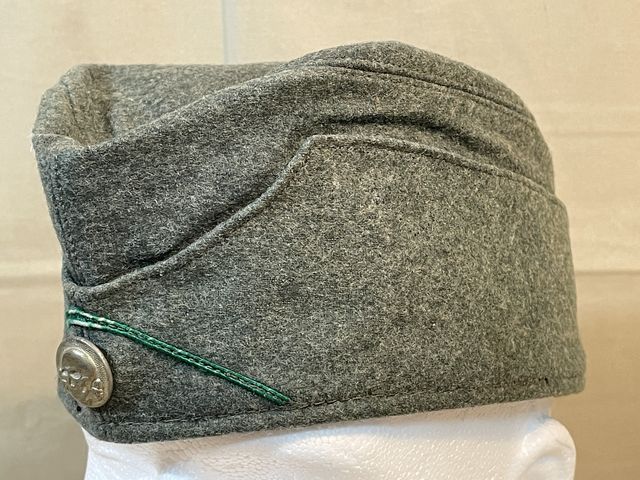 Bunker Militaria: REPRODUCTION WWII German SS-VT EM/NCO M34 Overseas Cap