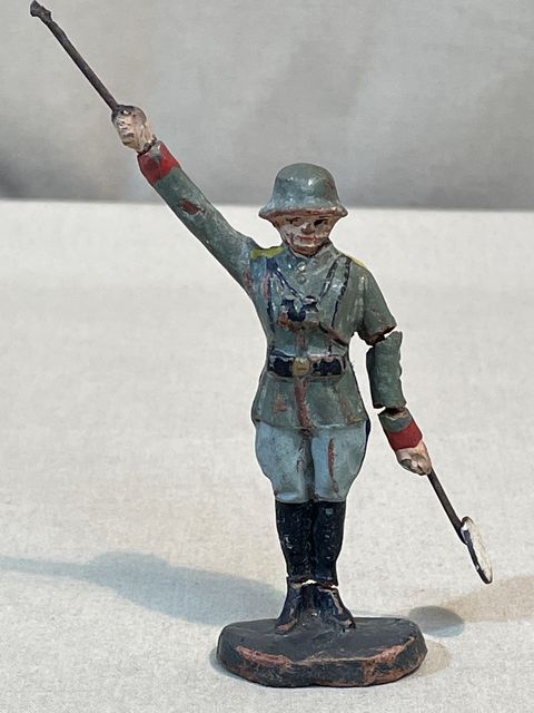 Bunker Militaria: Original Nazi Era German Toy Soldier Signaling with ...