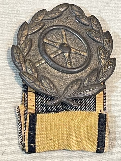 Bunker Militaria: Original WWII German Army Driver's Proficiency Badge ...