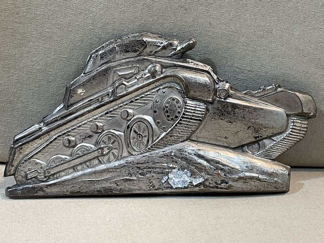 Bunker Militaria: Original WWII German Stamped Metal Panzer (Tank ...