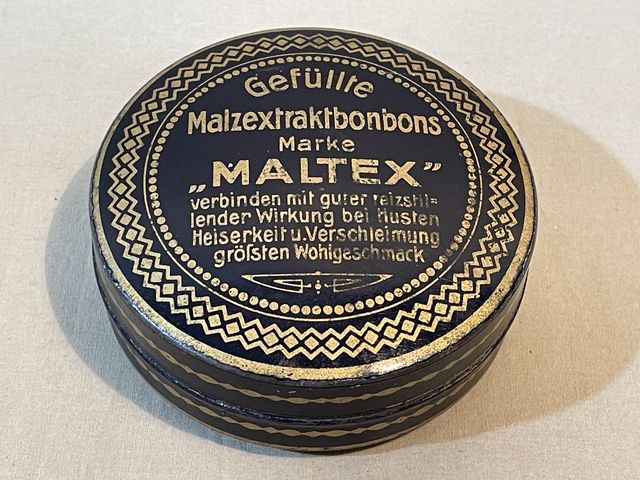 Bunker Militaria: Original WWII Era German MALTEX Brand Tin, Filled ...