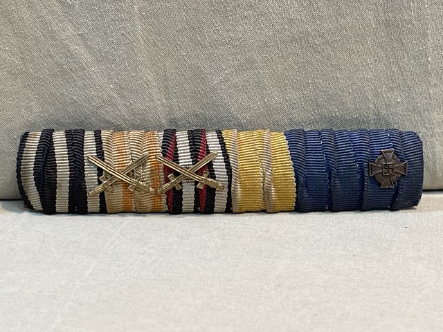 Bunker Militaria: Original WWII German 6 Position Dress Tunic Ribbon ...