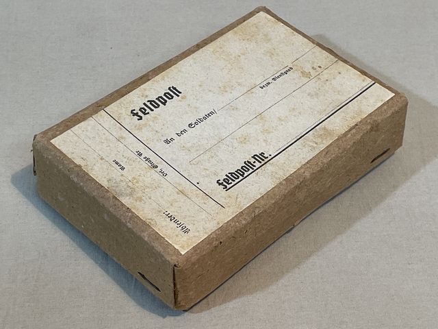 Bunker Militaria: Original WWII German Soldier's Feldpost Box, UNUSED