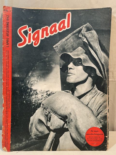 Bunker Militaria: Original WWII German Signal Magazine (Dutch Language ...