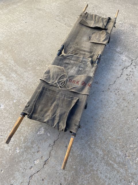 Bunker Militaria: Original WWII German Portable Medical Stretcher ...