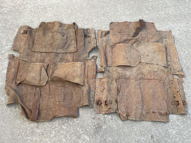 Bunker Militaria: Original WWII German Canvas Supports for the Portable ...