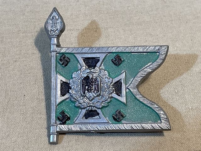 Bunker Militaria: Original WWII German Army Flag Tinnie, SCHÜTZEN-und ...