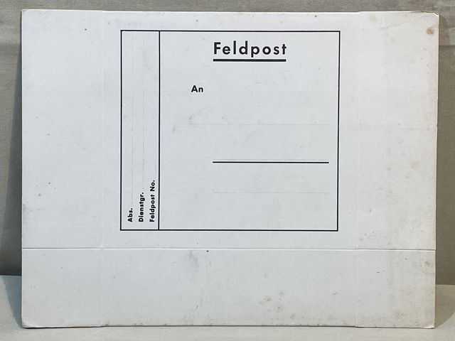 Bunker Militaria: Original WWII German Soldier's Feldpost Box, UNASSEMBLED!