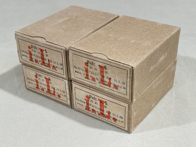 Bunker Militaria: Original WWII German Cardboard 8mm In Stripper Clips ...