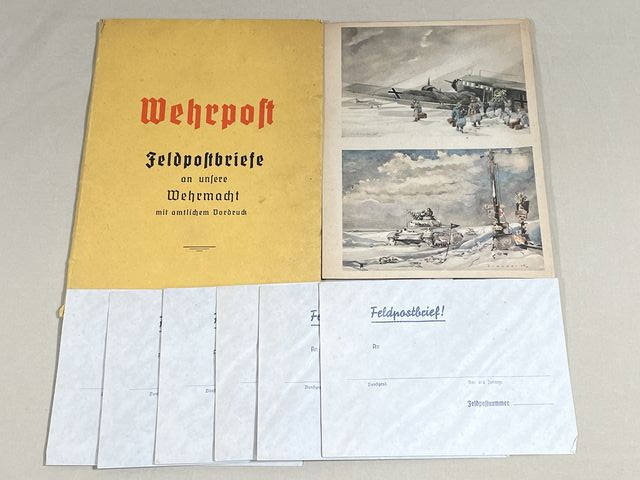 Bunker Militaria: Original WWII German Wehrpost Feldpost Letters ...