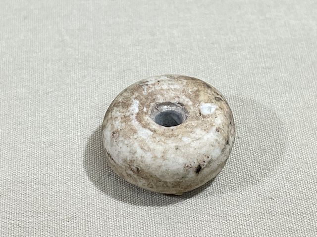 Bunker Militaria: Original WWII German Stick Grenade Porcelain Pull Bead
