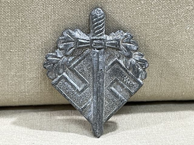 Bunker Militaria: Original Nazi Era German NSKOV Donation Lapel Pin