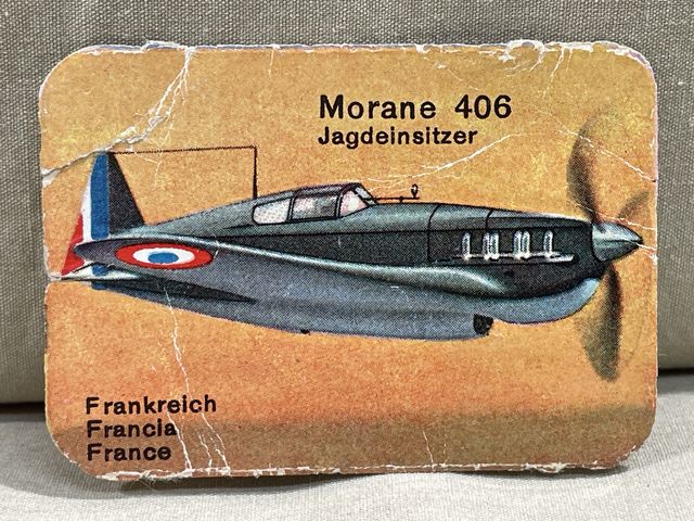 Bunker Militaria: Original Nazi Era German Collector's Card, French ...