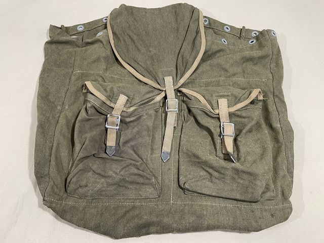 Bunker Militaria: Original WWII German Tropical (DAK) Rucksack, NICE!
