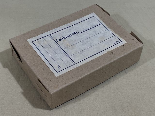 Bunker Militaria: Original WWII German Soldier's Feldpost Box, UNUSED