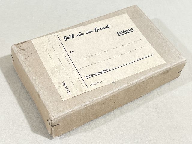 Bunker Militaria: Original WWII German Soldier's Feldpost Box, UNUSED
