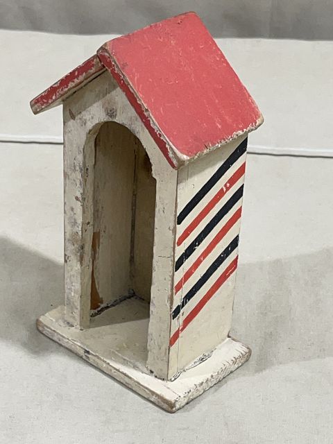 Bunker Militaria: Original Nazi Era German Toy Soldier Guard House