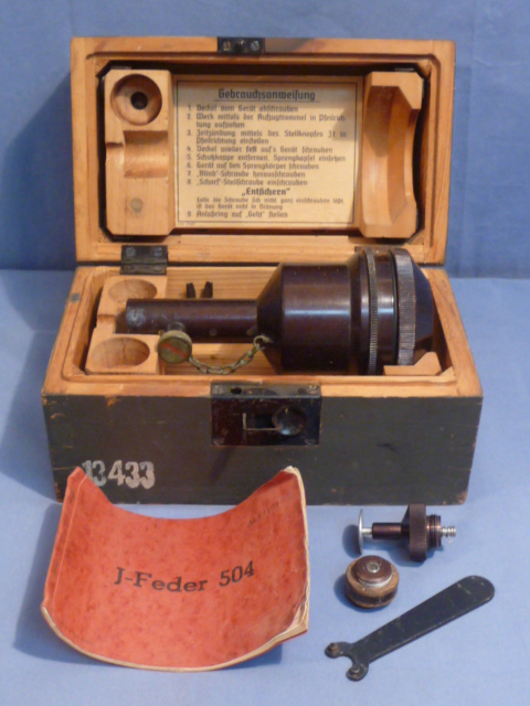 Bunker Militaria: Engineer Items