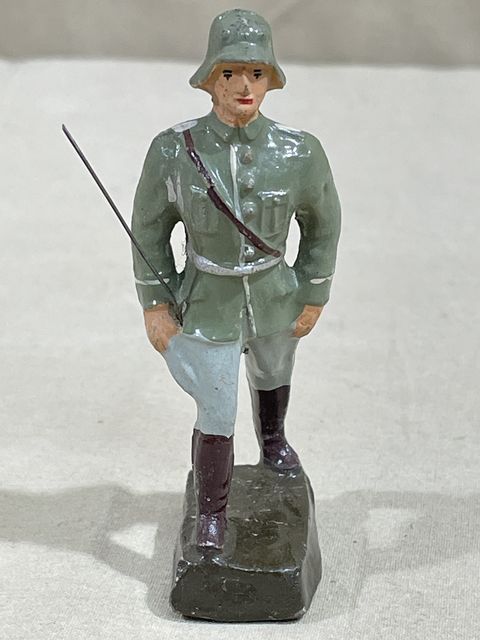 Bunker Militaria: Original Nazi Era German Toy Soldier Officer Marching ...