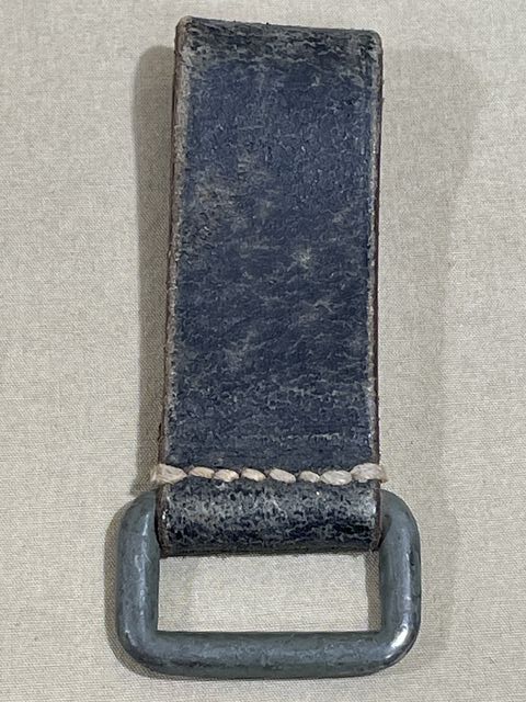 Bunker Militaria: Original WWII German D-Ring Belt Loop, MARKED!
