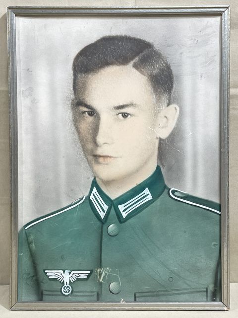 Bunker Militaria: Original WWII German Army Soldier's Color Enhanced ...