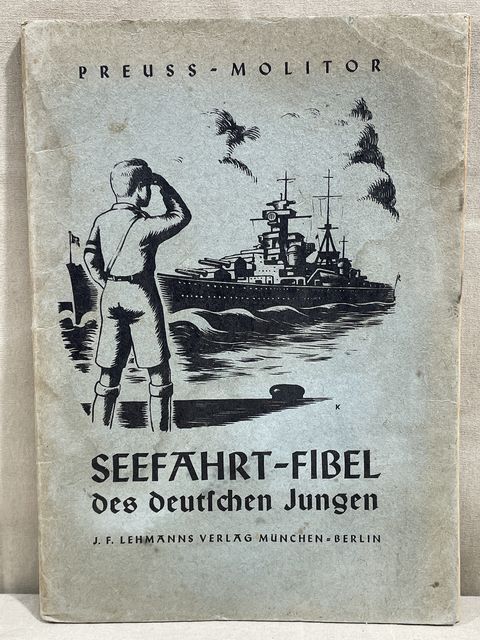 Bunker Militaria: Original WWII German Sailor's Primer for German Youth ...