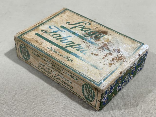 Bunker Militaria: Original WWII Era German Spagyro Zahnpulver Tooth ...