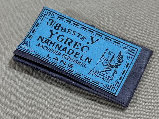 Bunker Militaria: Original WWII German Soldier's Sewing Needle Pack ...