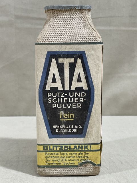 Bunker Militaria: Original WWII Era German ATA Brand Dish Washing ...