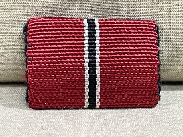 Bunker Militaria: Original WWII German Ribbon Bar, Russian Front Medal