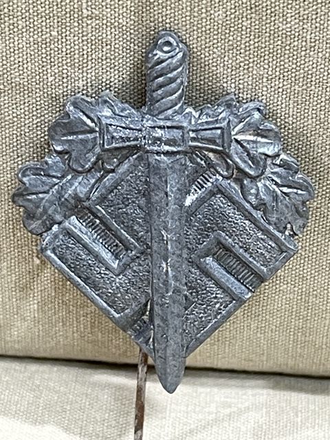 Bunker Militaria: Original Nazi Era German NSKOV Donation Lapel Pin