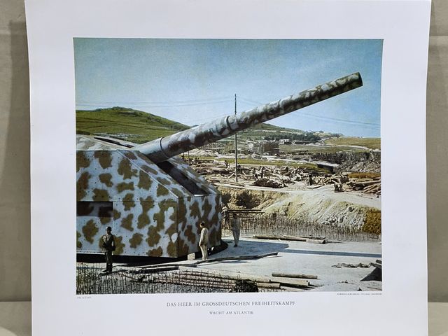 Bunker Militaria: Original WWII German Military Themed Color Print ...