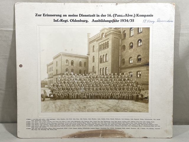 Bunker Militaria: Original 1935 German Heer (Army) Formation Photo on ...