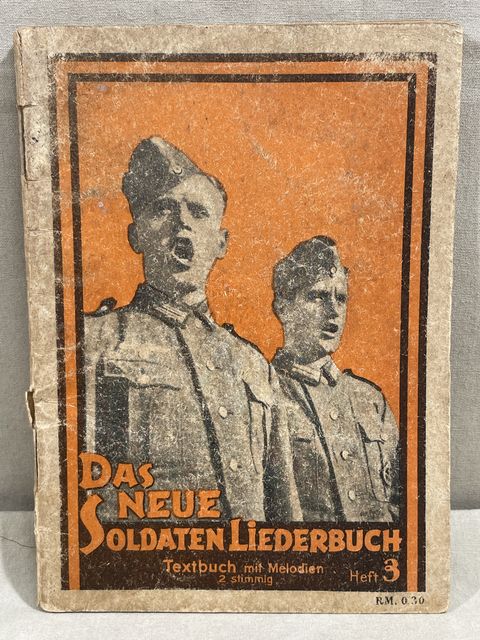 Bunker Militaria: Original WWII German Soldiers Song Book, Das Neue ...
