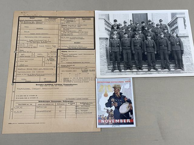 Bunker Militaria: Original WWII German Heer (Army) Soldier's Documents ...