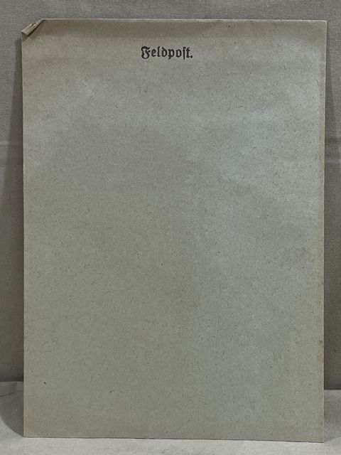 Bunker Militaria: Original WWII German FELDPOST Letter/Envelope