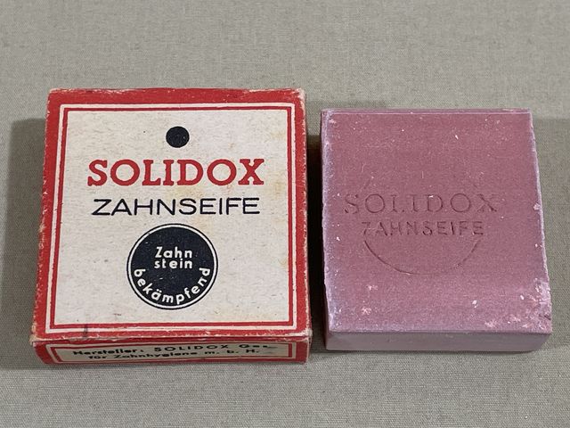 Bunker Militaria: Original WWII Era German RM Priced SOLIDOX Tooth ...